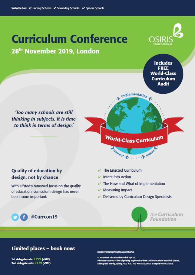 Curriculum Conference - Osiris Educational