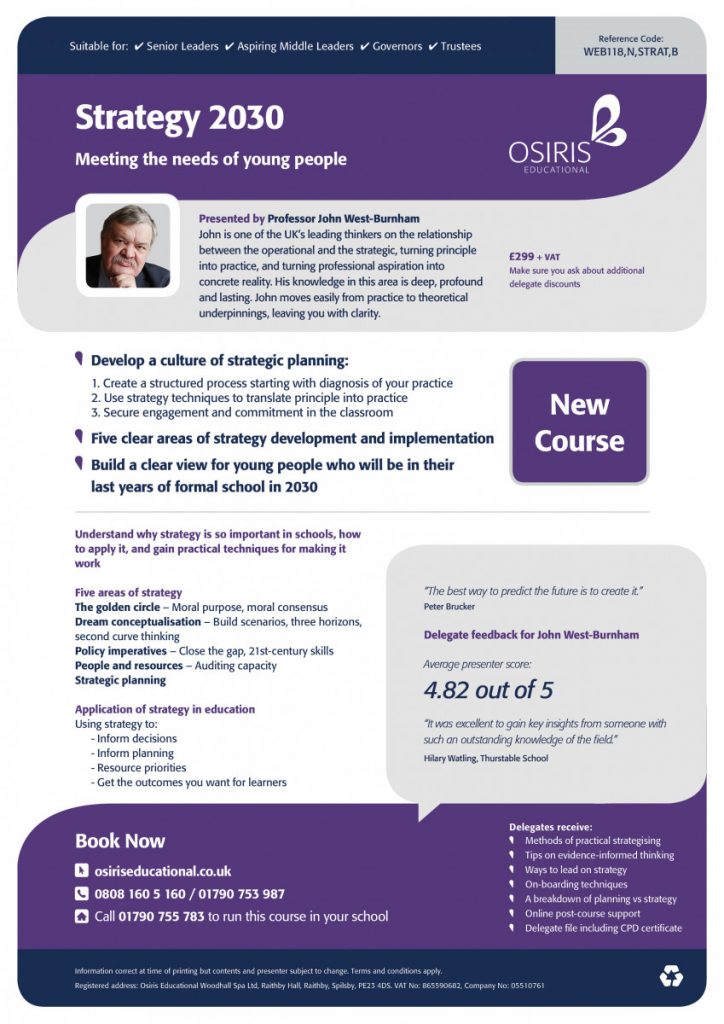 Strategy 2030 - Osiris Educational